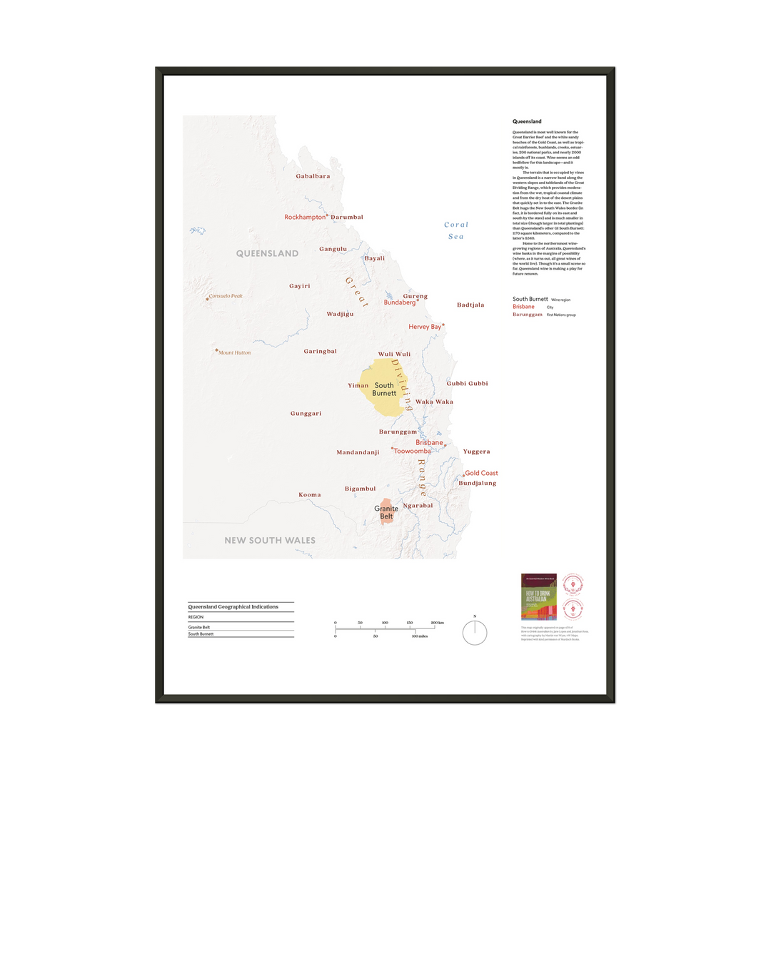 Queensland Wine Regions Map – Cardwell Cellars