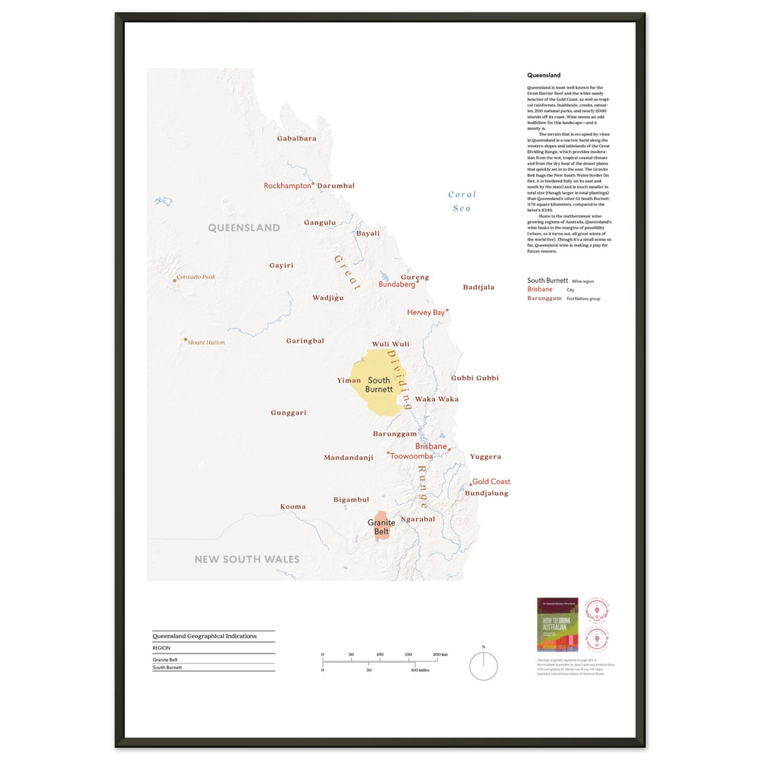 Queensland Wine Regions Map – Cardwell Cellars